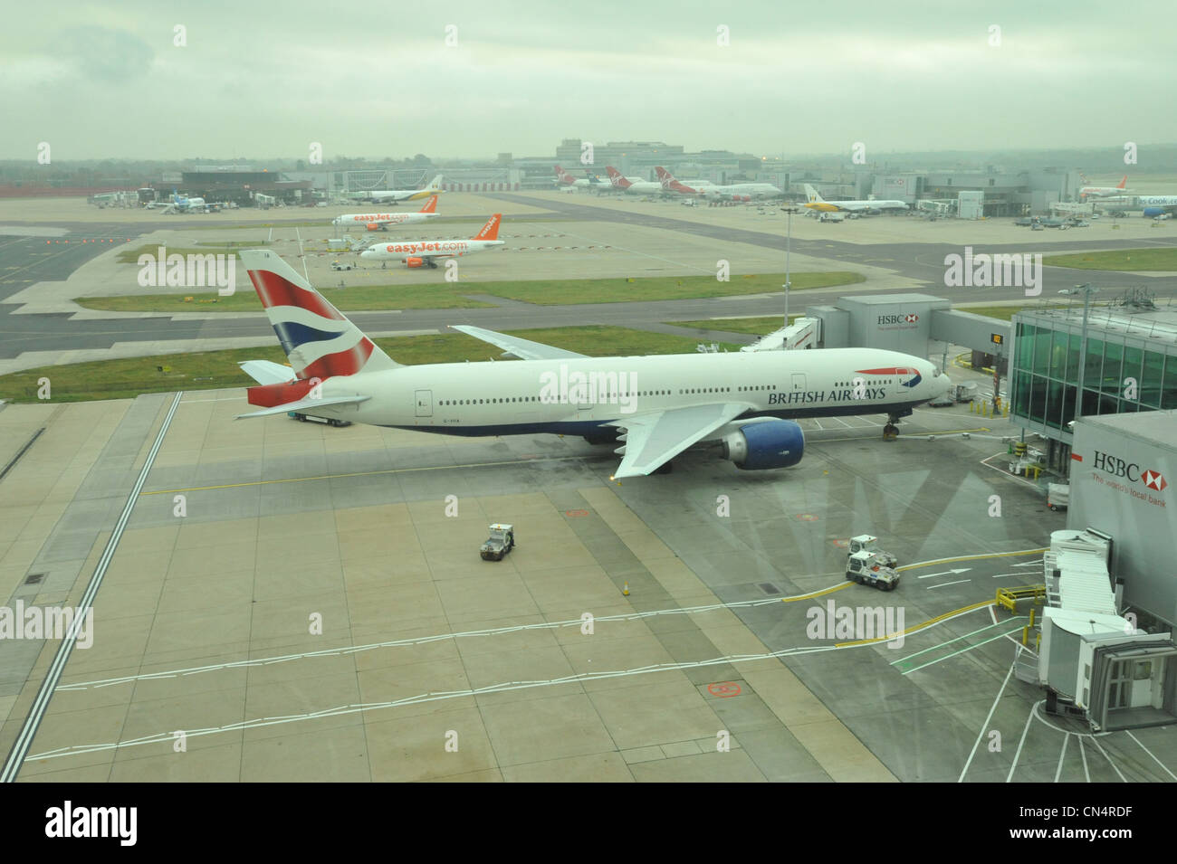 The Bridge at Gatwick Airport Stock Photo - Alamy