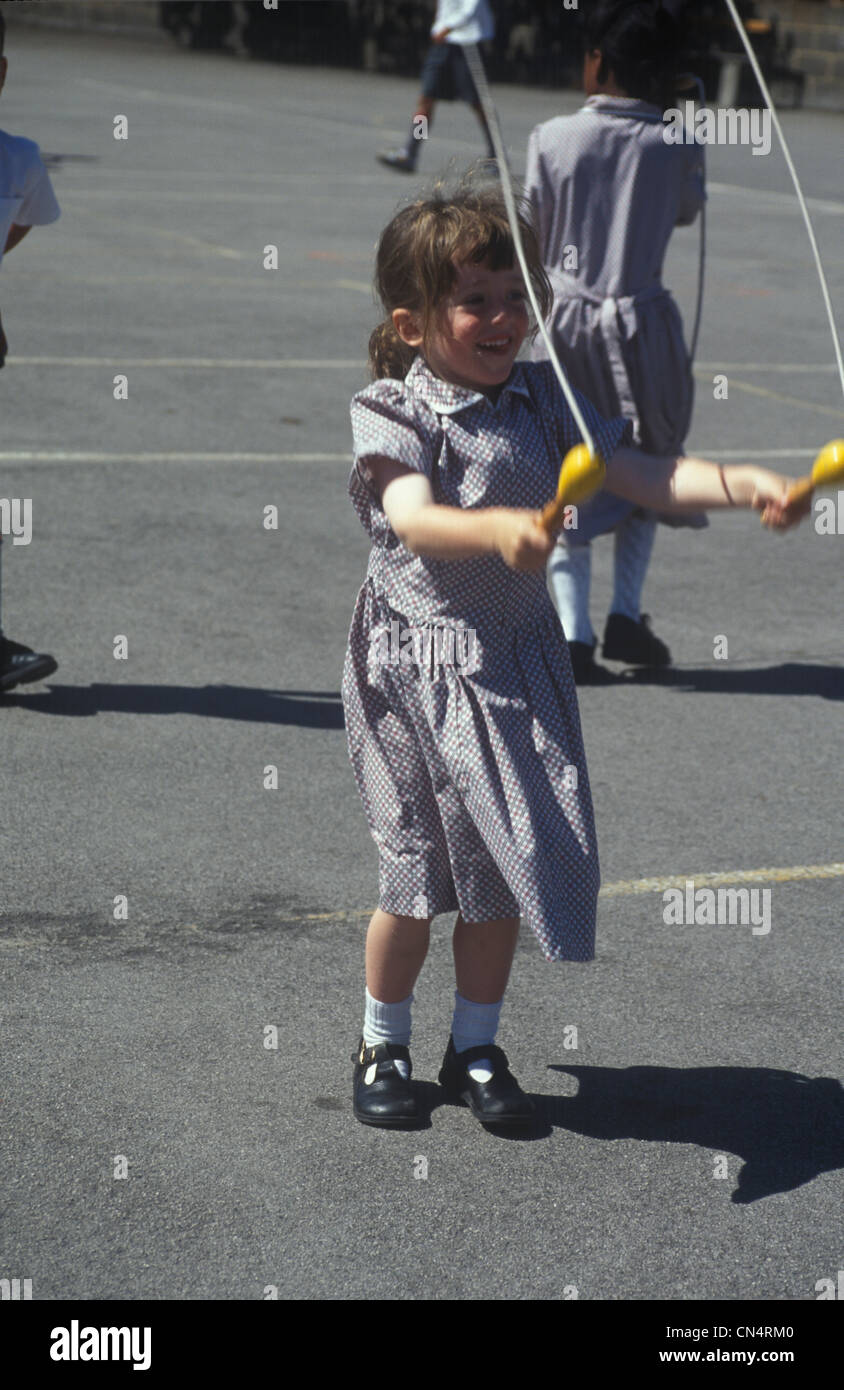 Skipping game children hi-res stock photography and images - Alamy