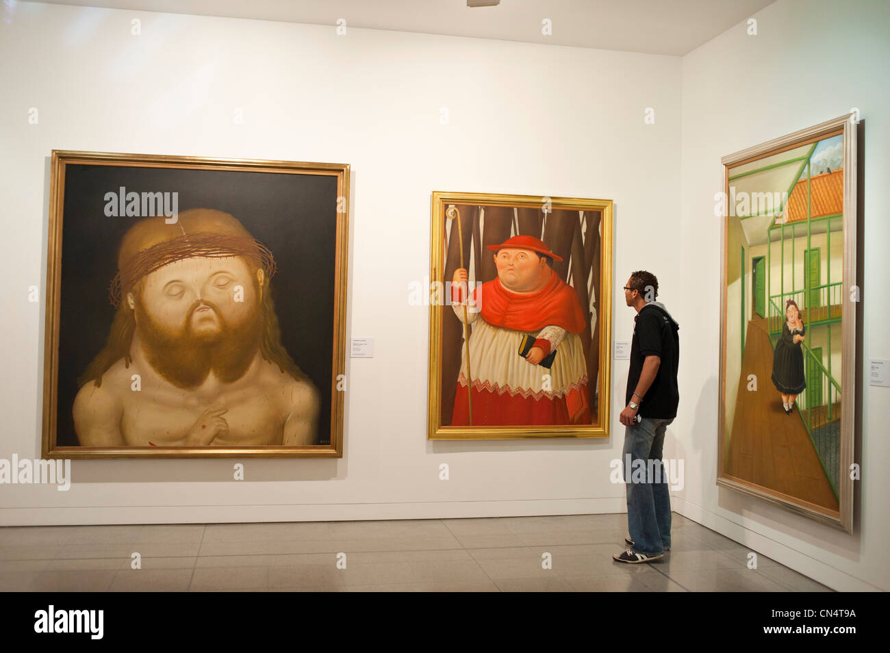Fernando botero paintings hi-res stock photography and images - Alamy