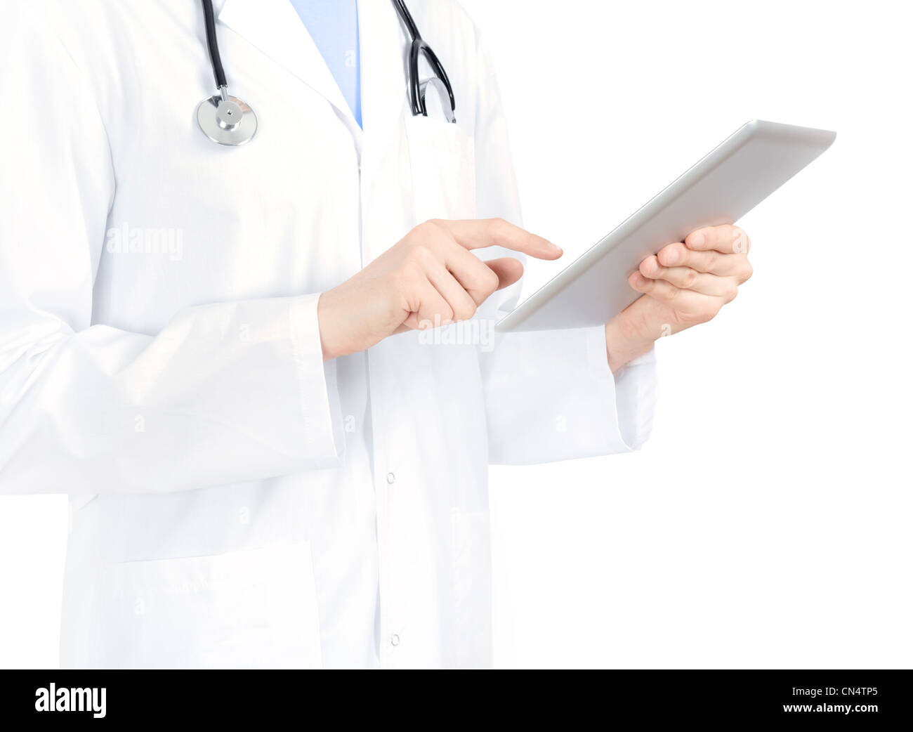 Doctor check in screen Cut Out Stock Images & Pictures - Alamy