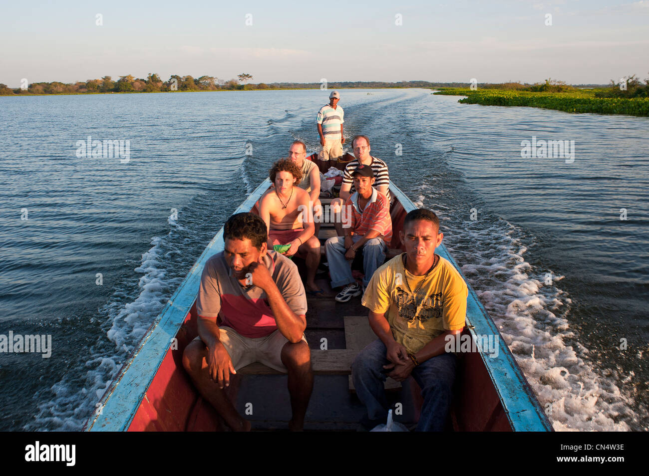 Colombia, Bolivar Department, surroundings of Mompox (or Mompos), visit ...