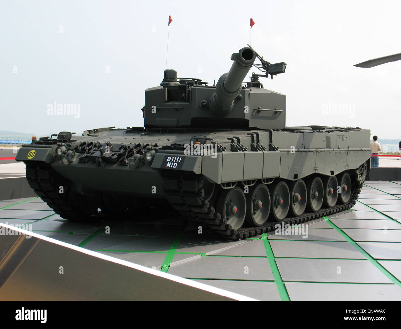 A Leopard 2A4 in singaporean Armed Forces service Stock Photo - Alamy