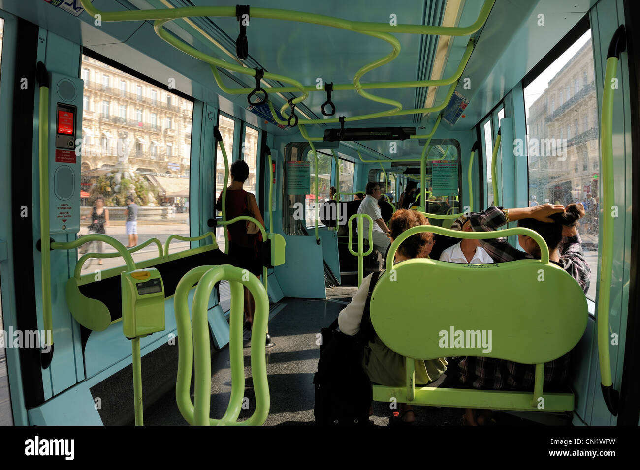 Tramway inside hi-res stock photography and images - Alamy