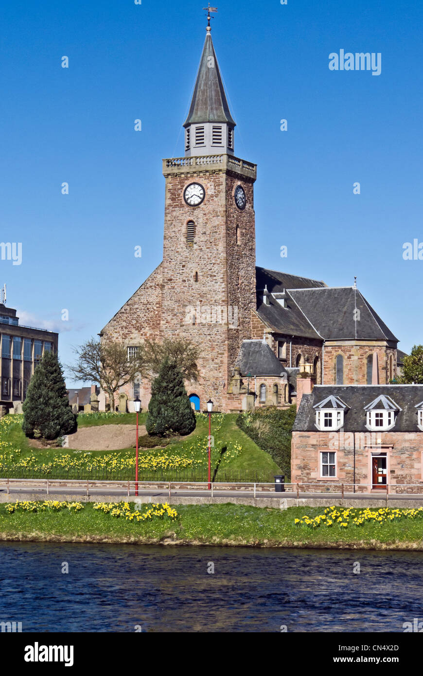 St stephen's old high church inverness hi-res stock photography and ...