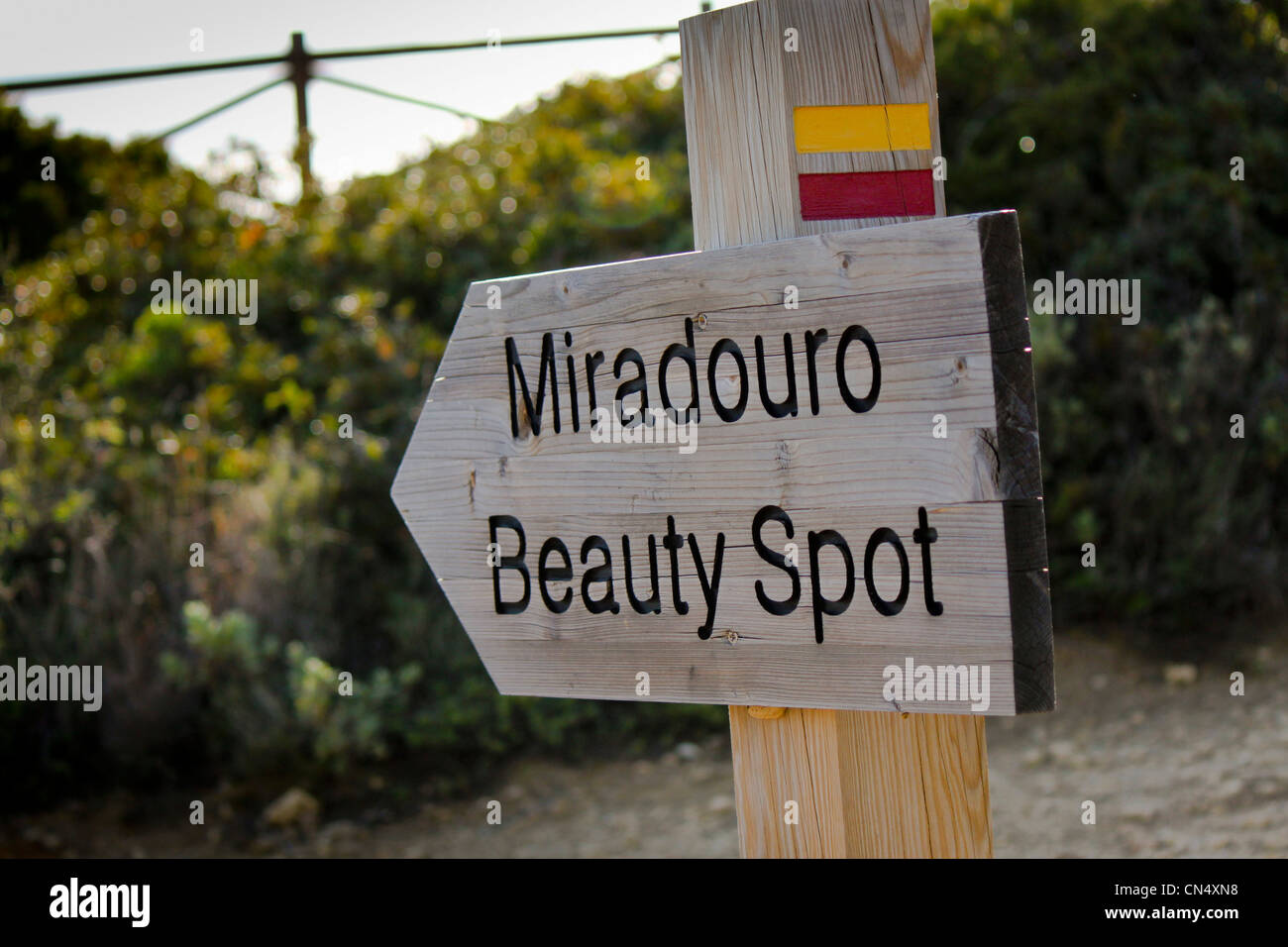 Beauty Spot sign Stock Photo - Alamy