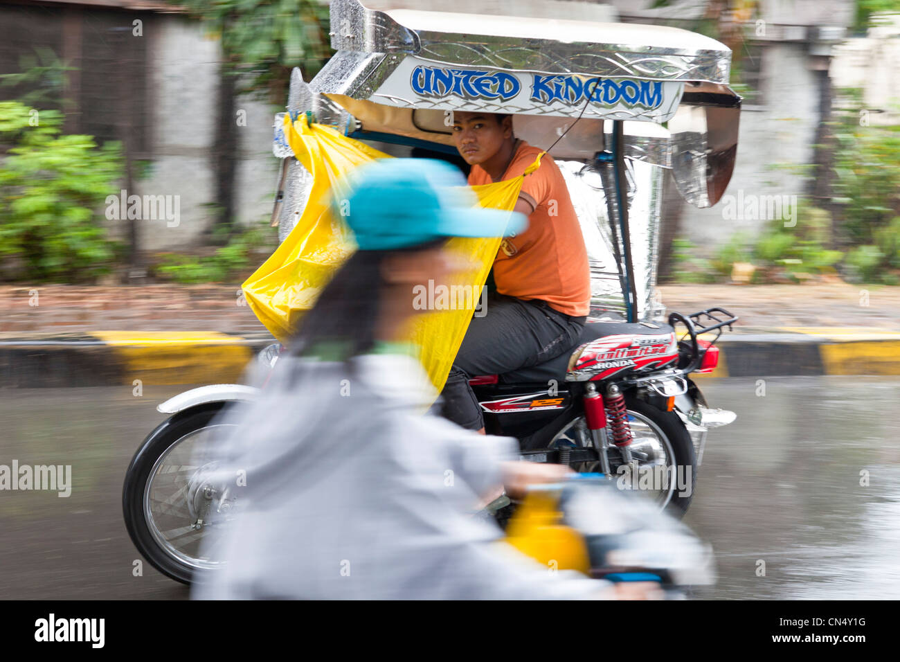 Philippines, Luzon island, Ilocos Sur, Vigan, listed as World Heritage ...