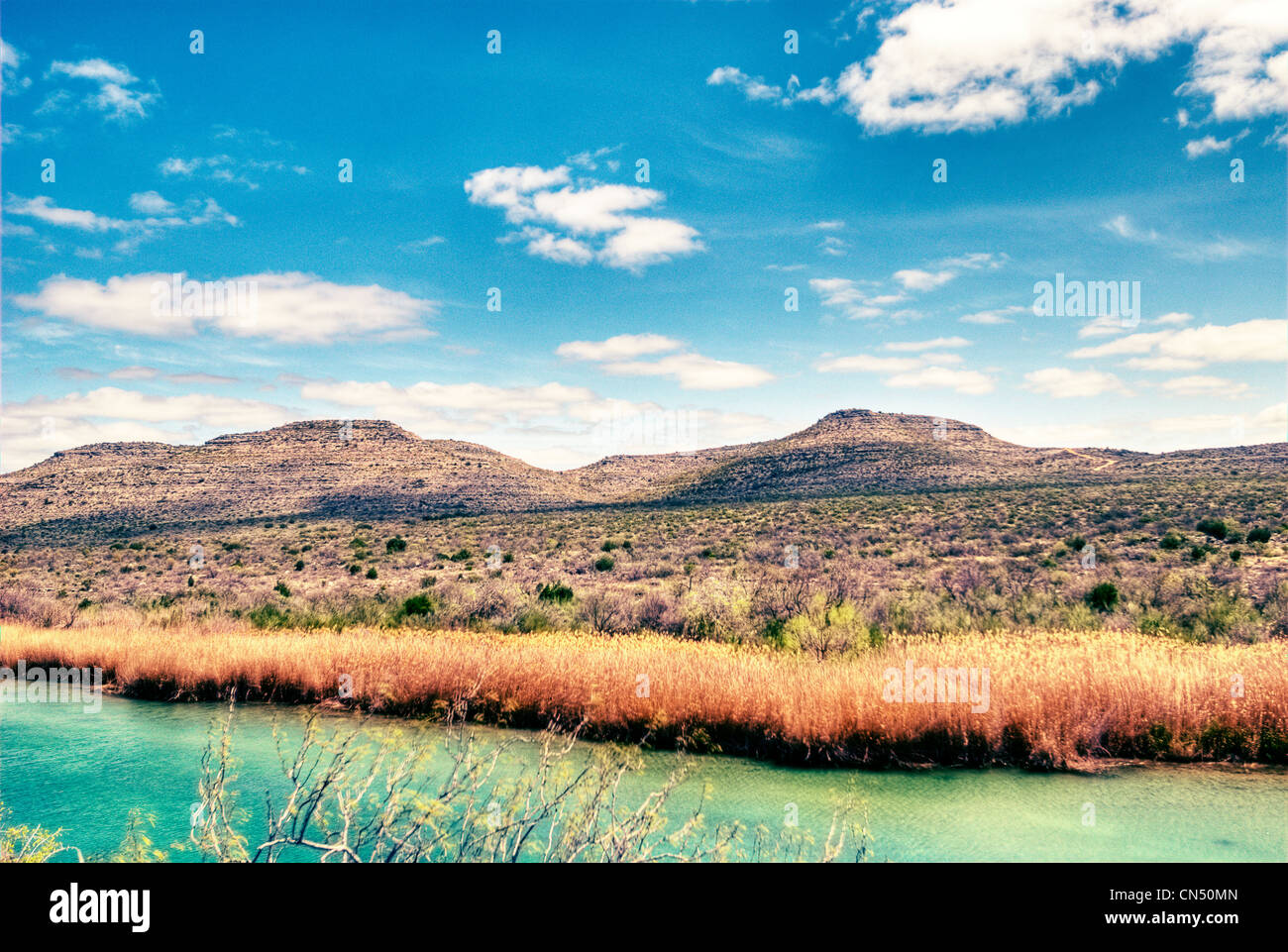 Comal River. Pandale, TX Stock Photo - Alamy