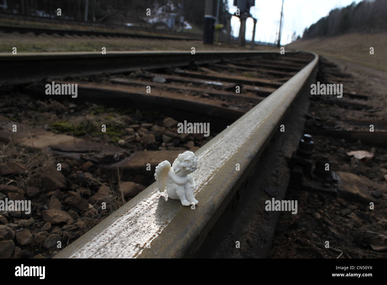 Angel Figurine High Resolution Stock Photography and Images - Alamy