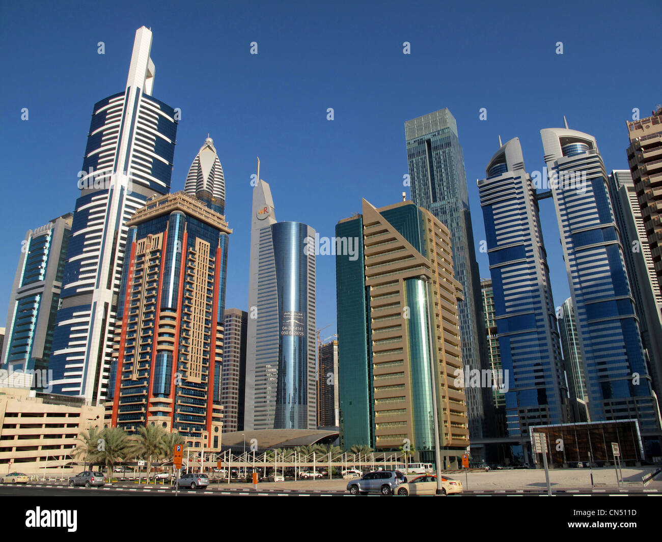 Emirates financial towers hi-res stock photography and images - Alamy