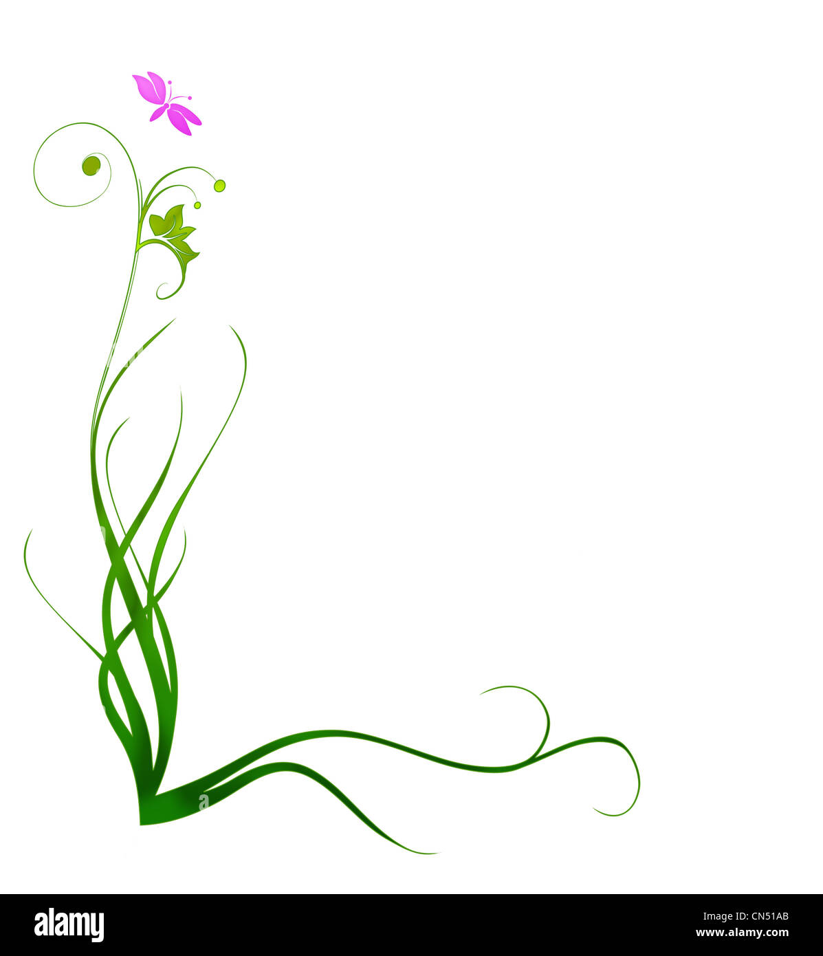 Herbaceous border garden Cut Out Stock Images & Pictures - Alamy