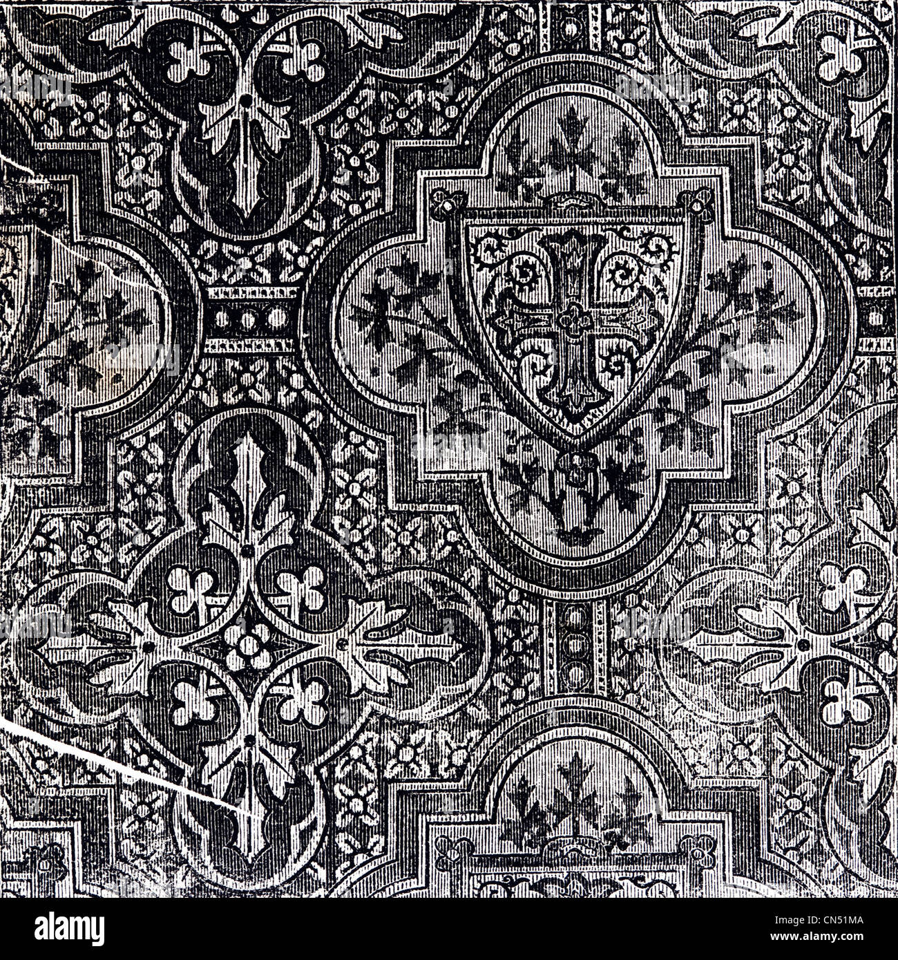 Victorian wallpaper patterns hi-res stock photography and images - Alamy