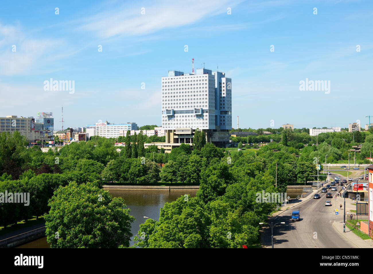 Kaliningrad city road street hi-res stock photography and images - Alamy