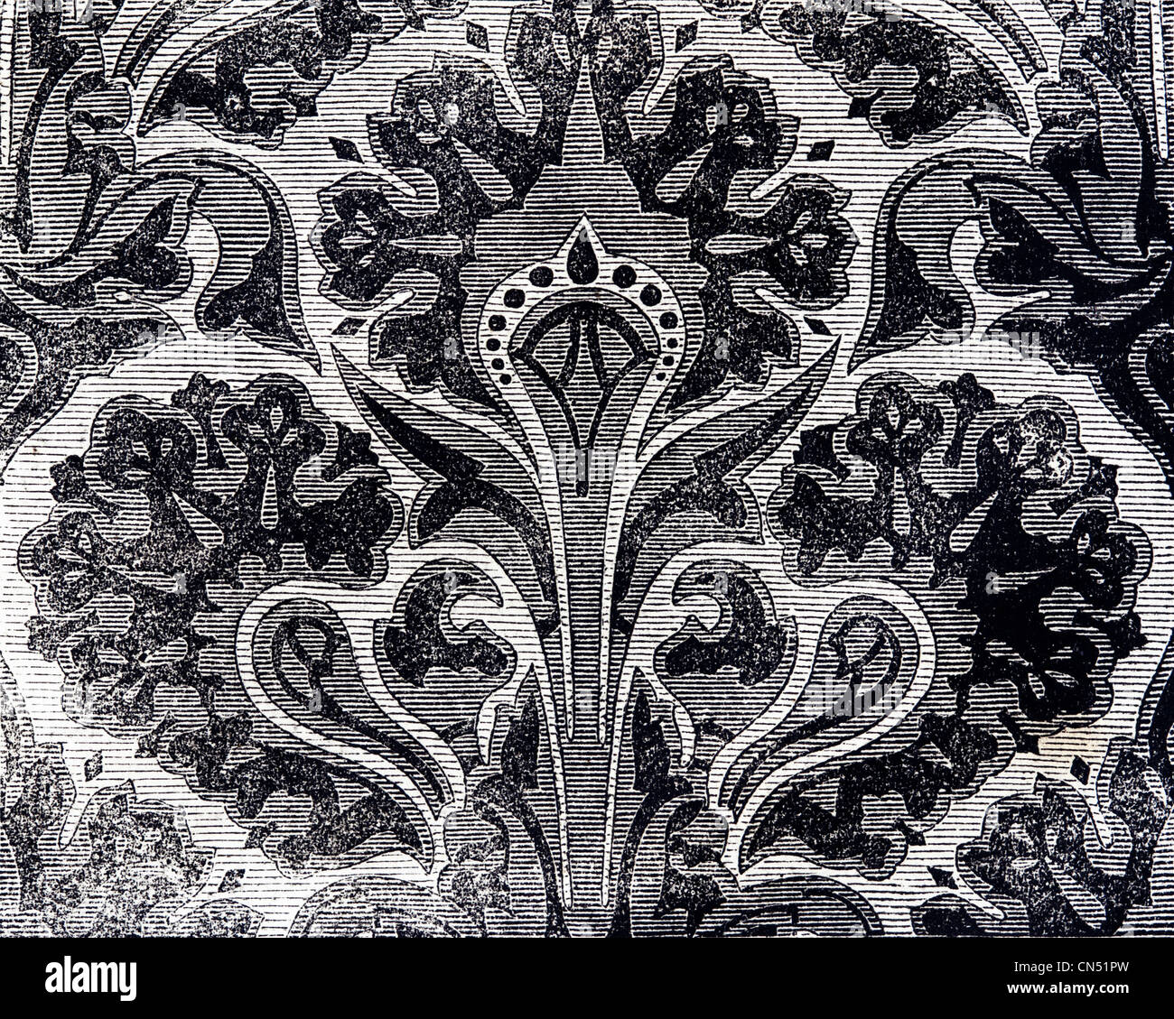 Wallpapers period patterns hi-res stock photography and images - Alamy