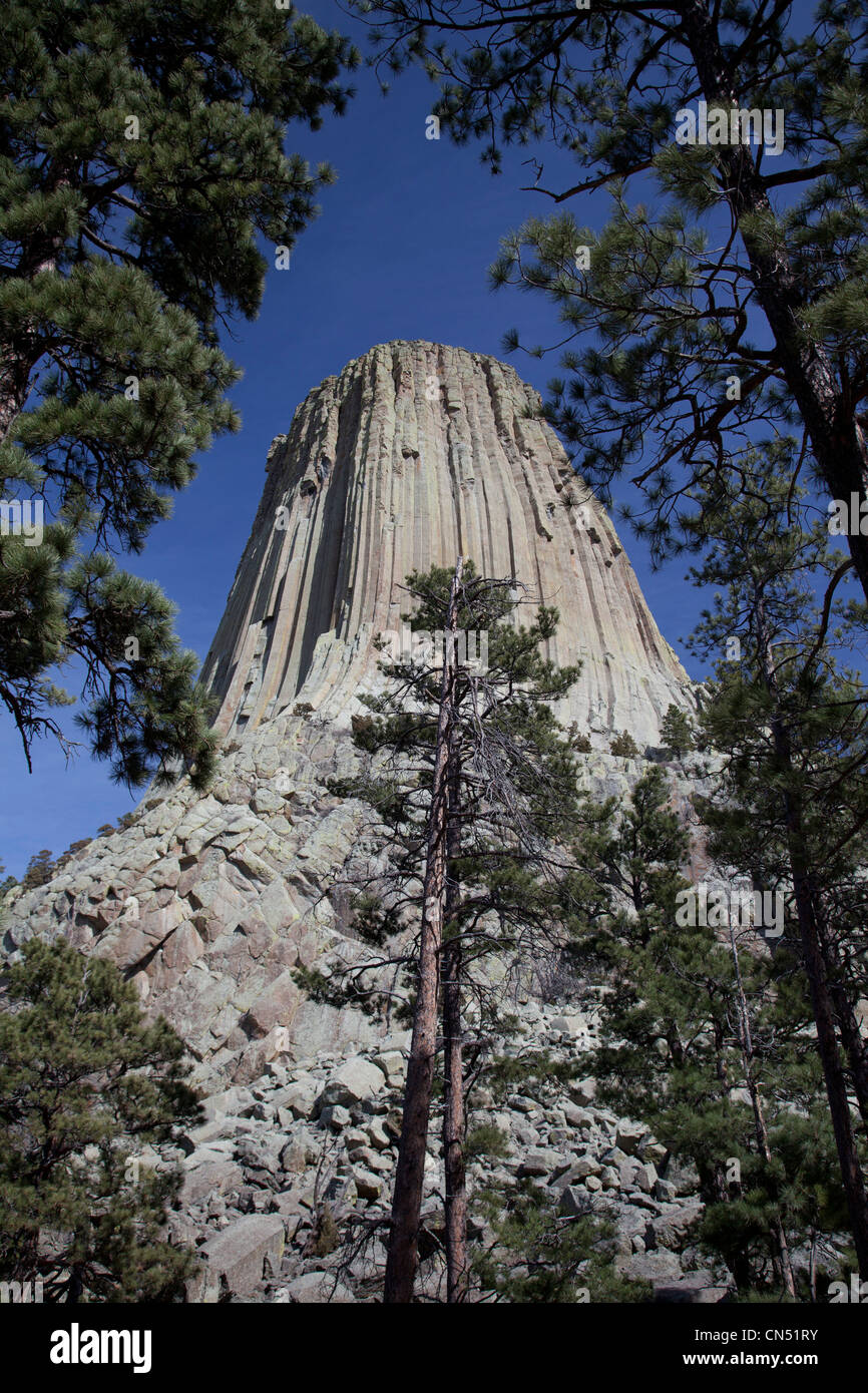 Devils rock tower hi-res stock photography and images - Alamy