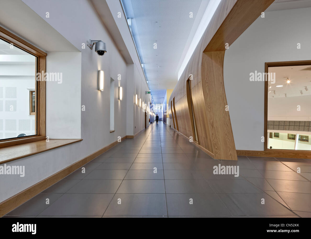 Interior at Suffolk One Sixth Form College in Ipswich Stock Photo - Alamy