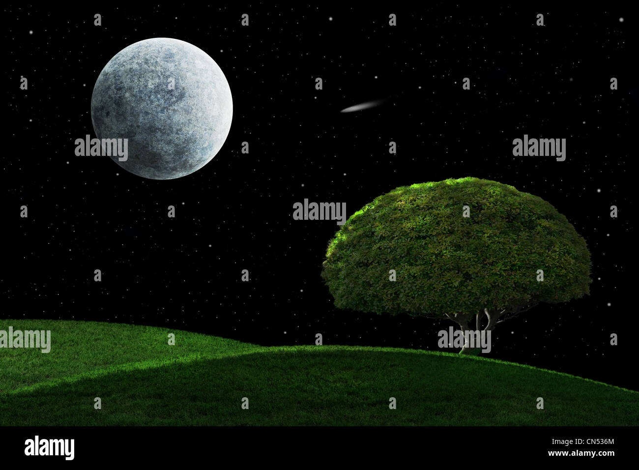 Stars and comet hi-res stock photography and images - Alamy