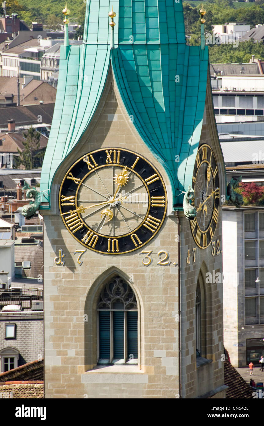 Church clock face hi-res stock photography and images - Alamy