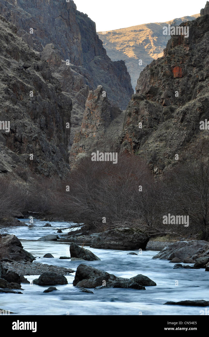 Imnaha River, Hells Canyon, Oregon Stock Photo - Alamy