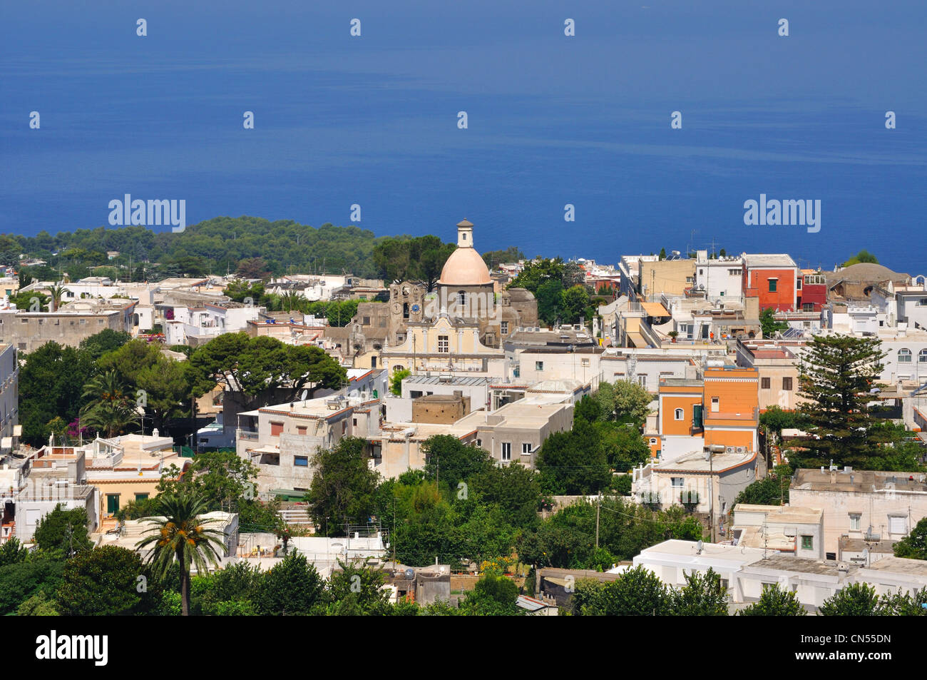 Anacapri Capri Italy Stock Photo - Alamy