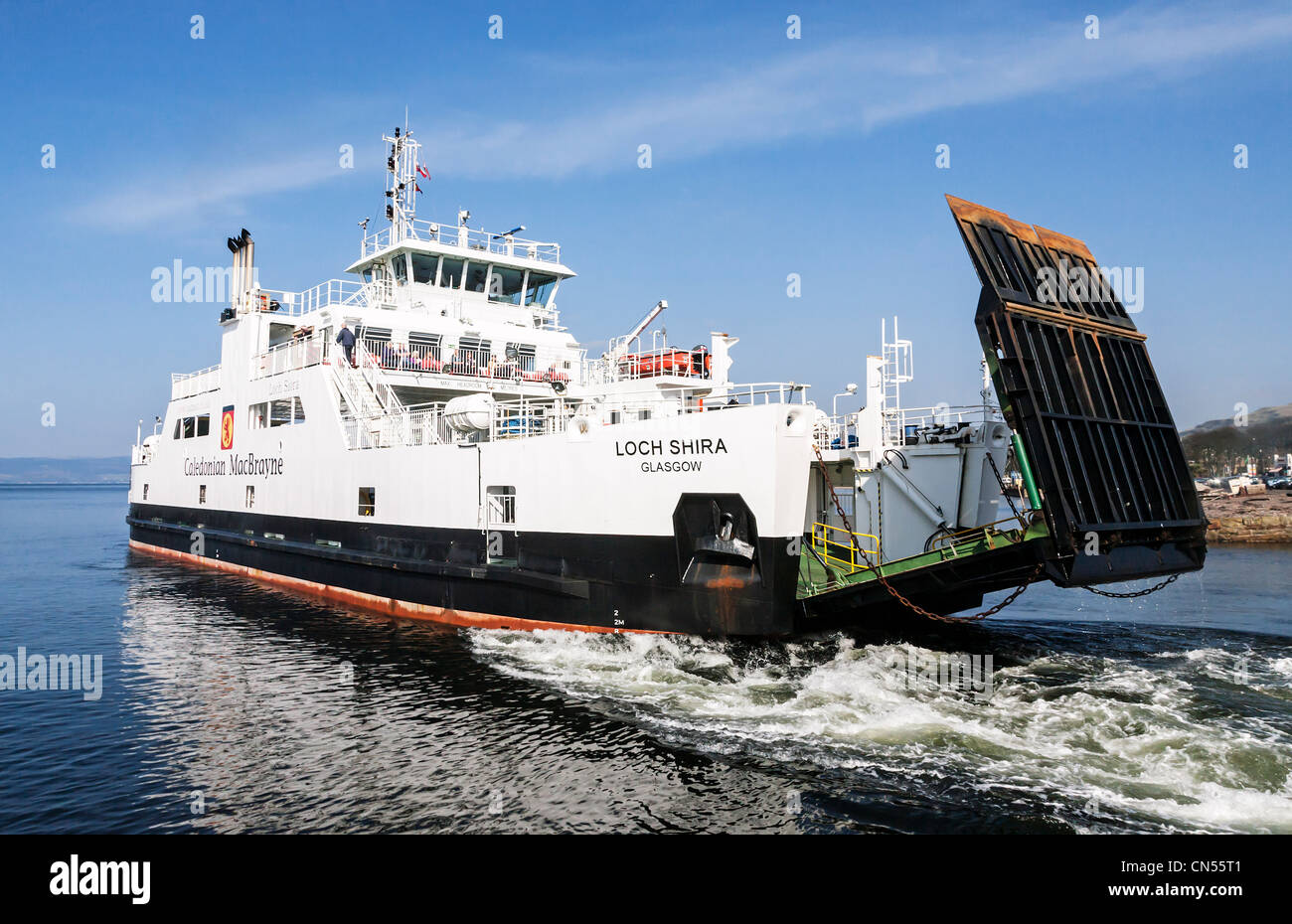 MV Loch Shira, the Largs to the Isle of Cumbrae ferry, North Ayeshire ...
