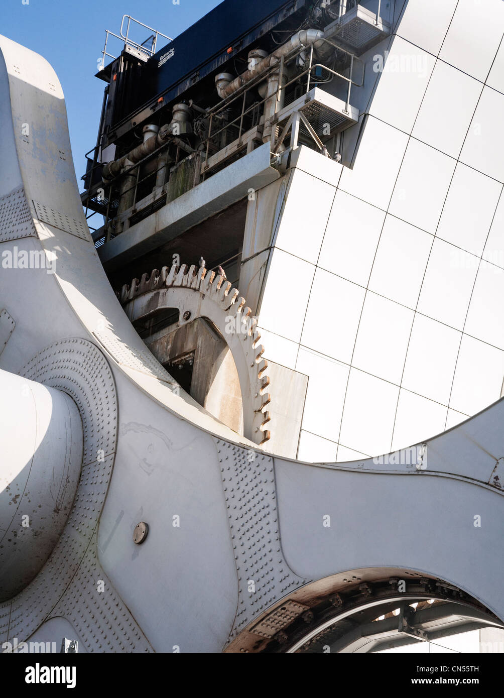 Detail shot of the Falkirk Wheel, Falkirk, Scotland Stock Photo - Alamy