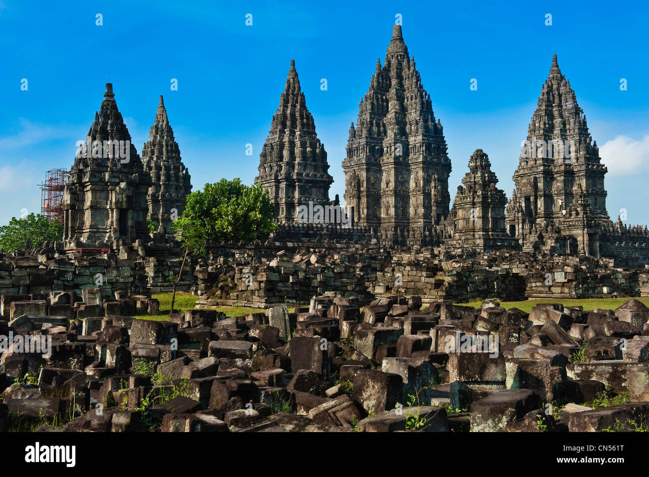 Indonesia, Java, Yogyakarta Region, Prambanan temples listed as World ...