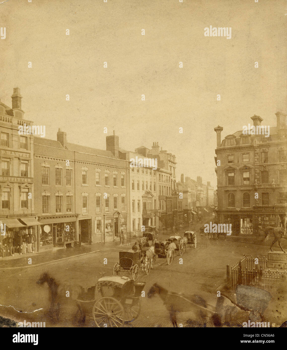 19th century wolverhampton staffordshire united kingdom hi-res stock ...