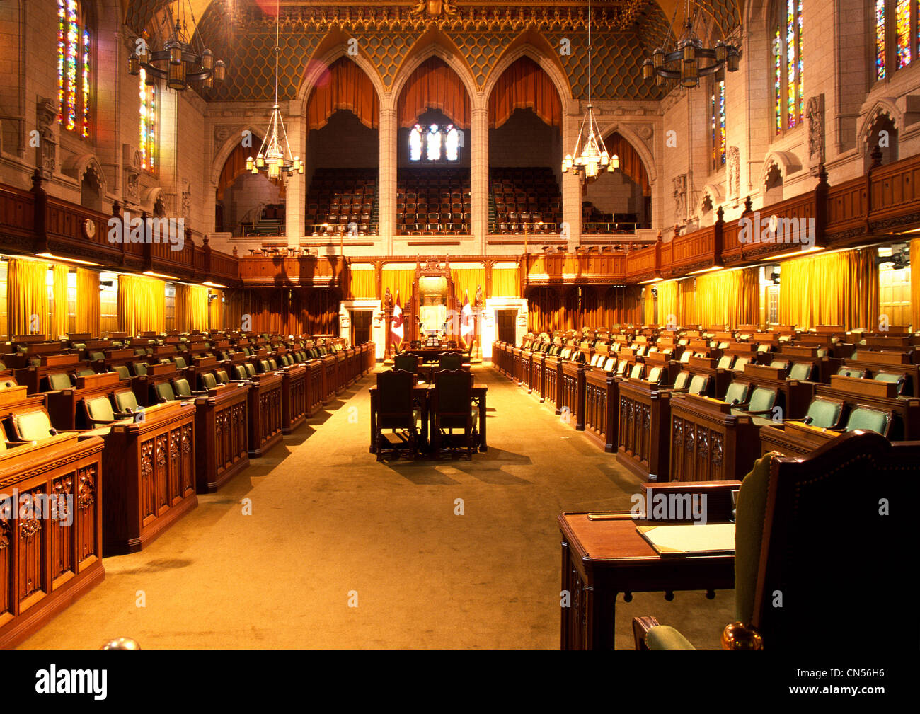Canada parliament ottawa interior hi-res stock photography and images ...