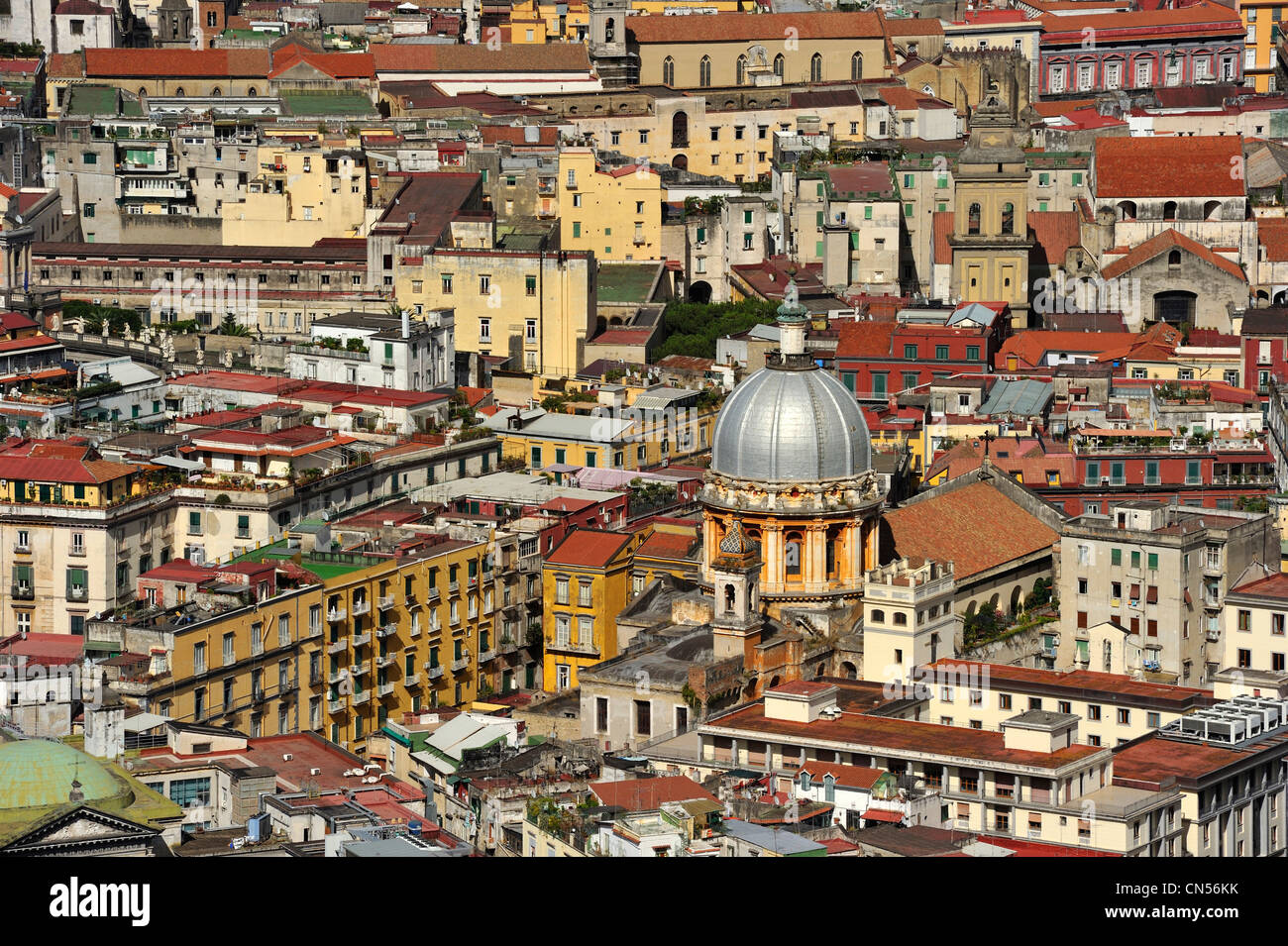 Naples city overview hi-res stock photography and images - Alamy