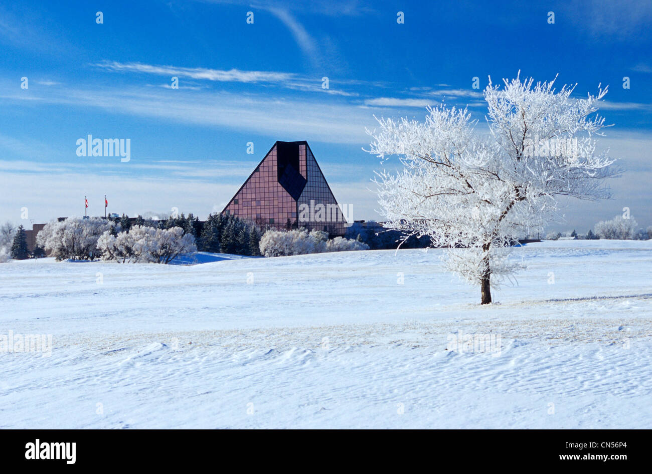Royal Canadian Mint in Winter, Winnipeg, Manitoba Stock Photo - Alamy