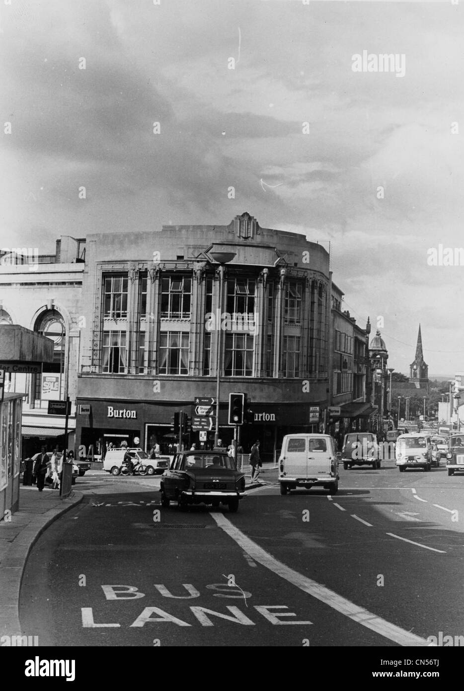 Queen Square, Wolverhampton, Jul 14 1975 Stock Photo - Alamy