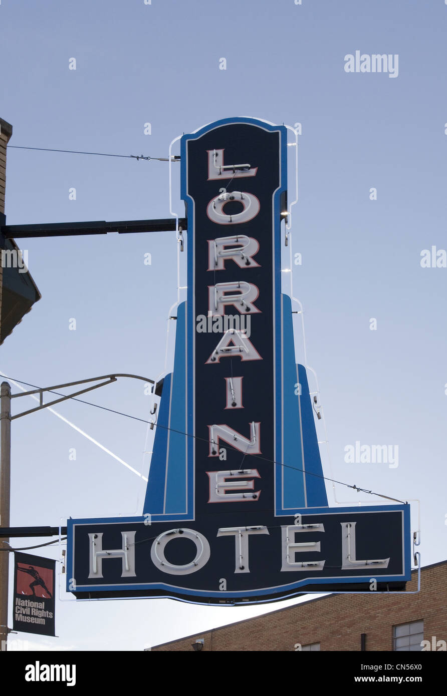 Vintage american neon signs hi-res stock photography and images - Alamy