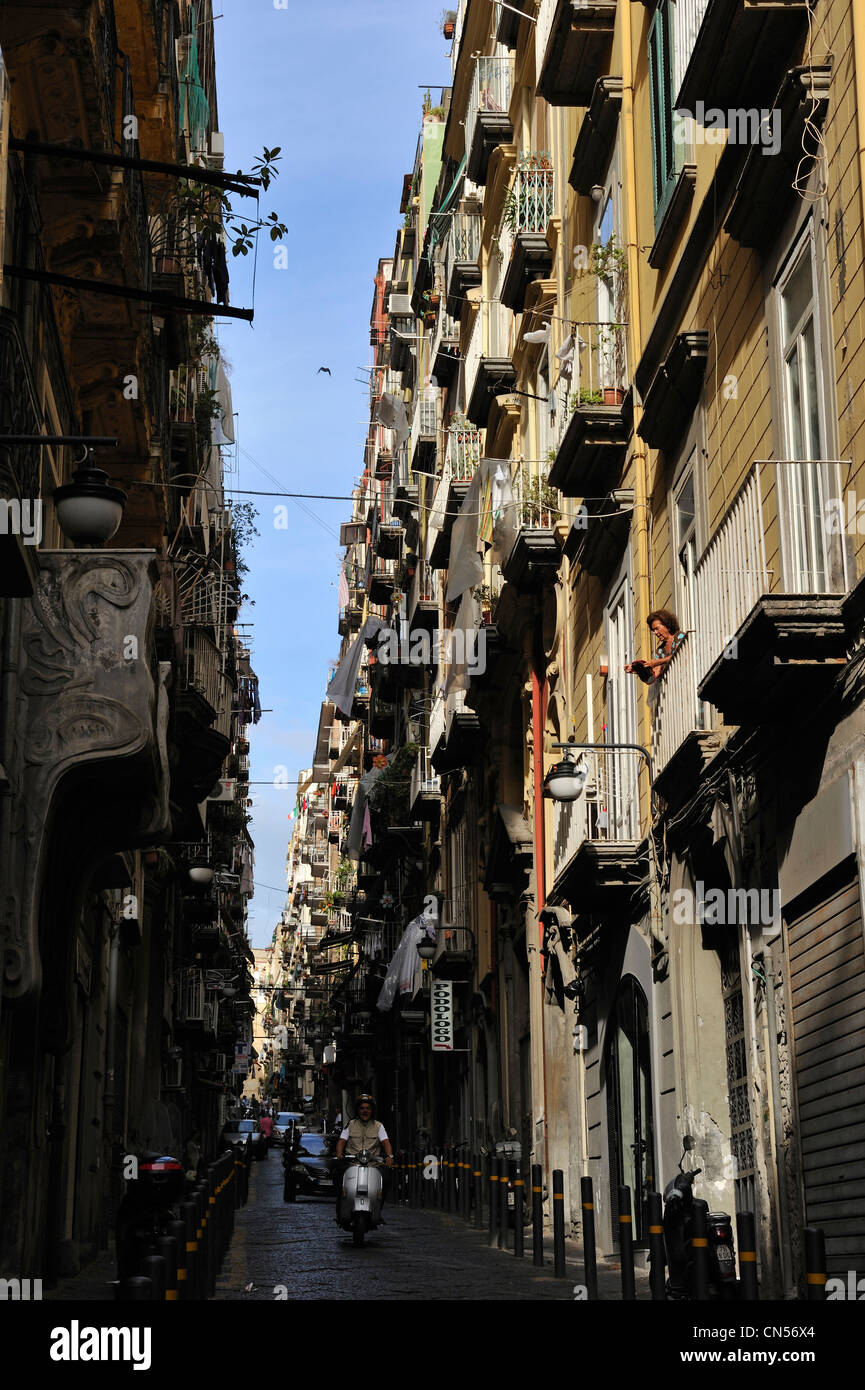 Streets Scene In Naples Stock Photos & Streets Scene In Naples Stock ...