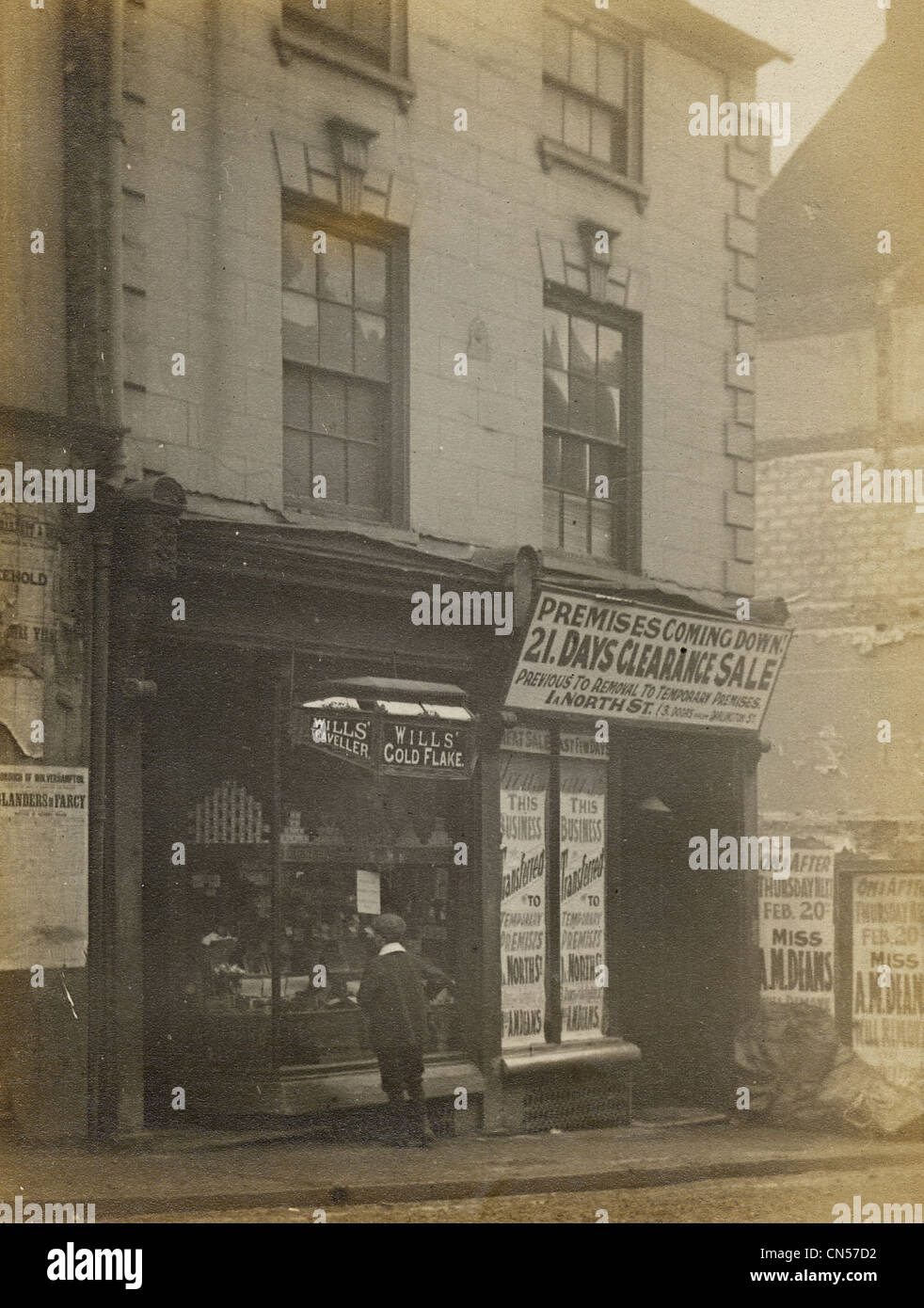 Victoria Street, Wolverhampton, 1909 Stock Photo - Alamy