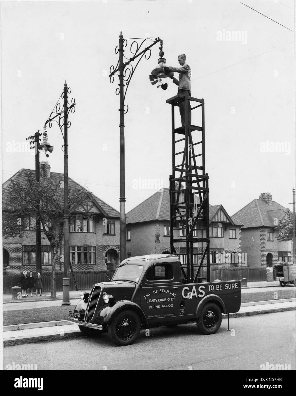 Gas light and coke Black and White Stock Photos & Images - Alamy