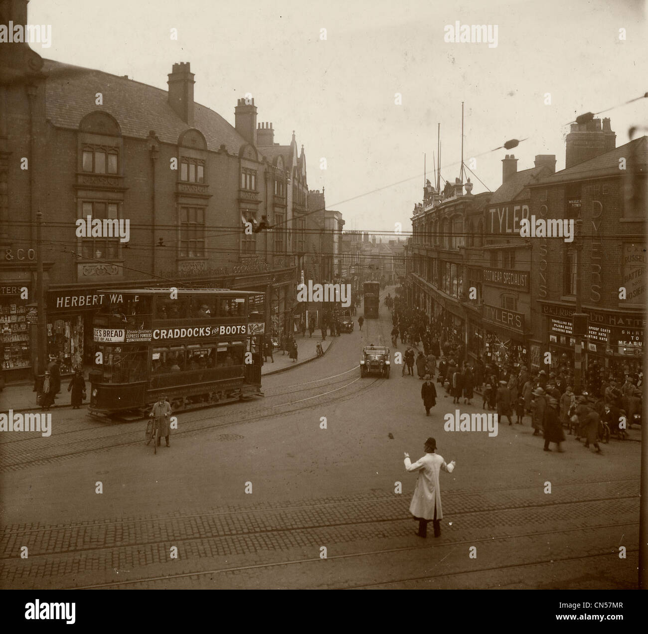 Victoria Street, Wolverhampton, 1920s Stock Photo - Alamy