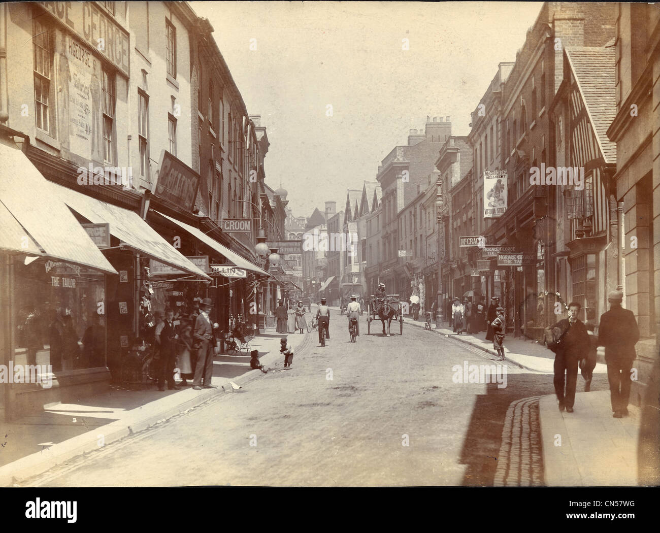 19th century wolverhampton staffordshire united kingdom hi-res stock ...