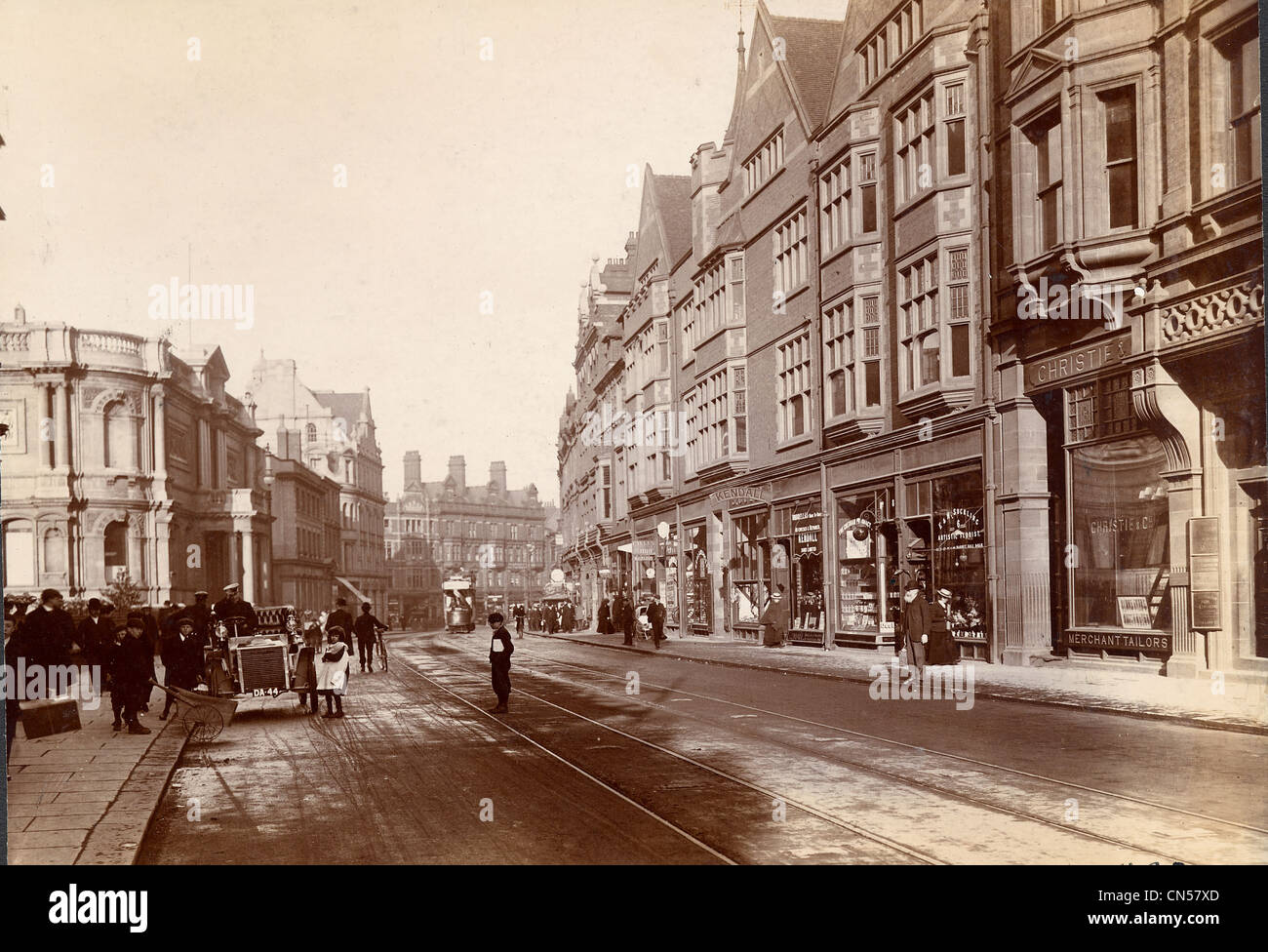 Lichfield Street, Wolverhampton, c 1905 Stock Photo - Alamy