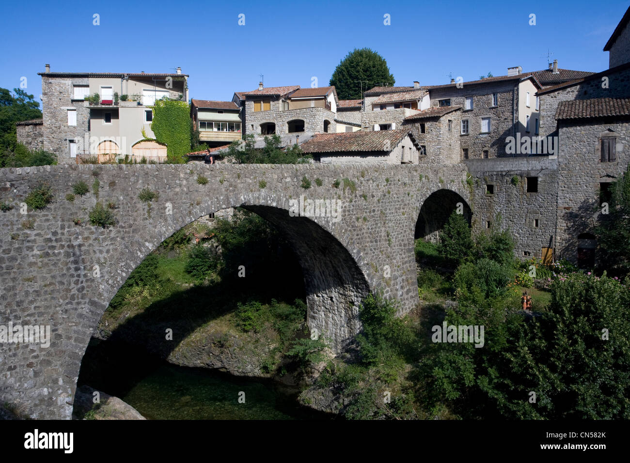 France, Ardeche, Massif du Tanargue, Monts d'Ardeche Regional Natural ...