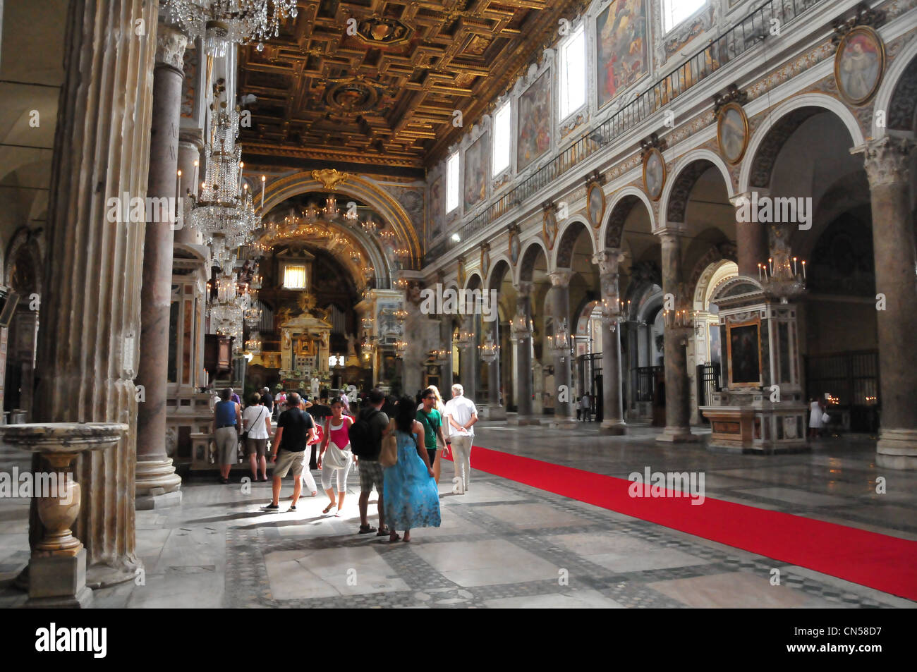 Santa Maria in Aracoeli in Rome Stock Photo - Alamy