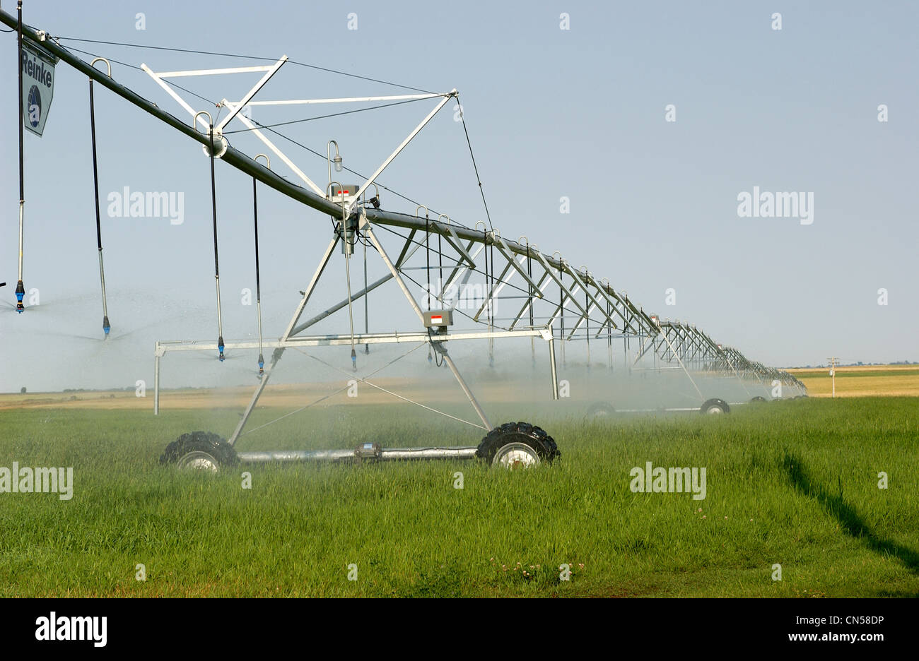 Southern Alberta Irrigation Stock Photo - Alamy