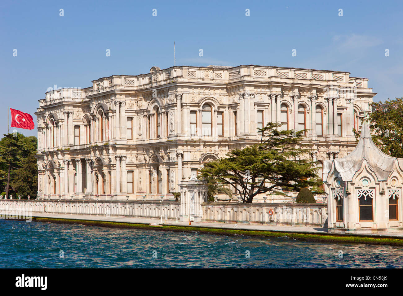 Turkey, Istanbul district of Beylerbeyi, the Palace of Beylerbeyi ...