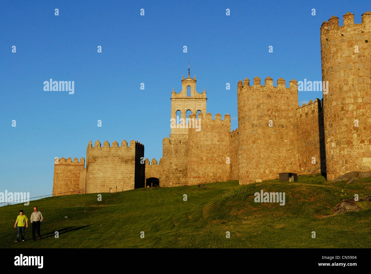 Spain, Castile and Leon, Avila, old city listed as World Heritage by ...