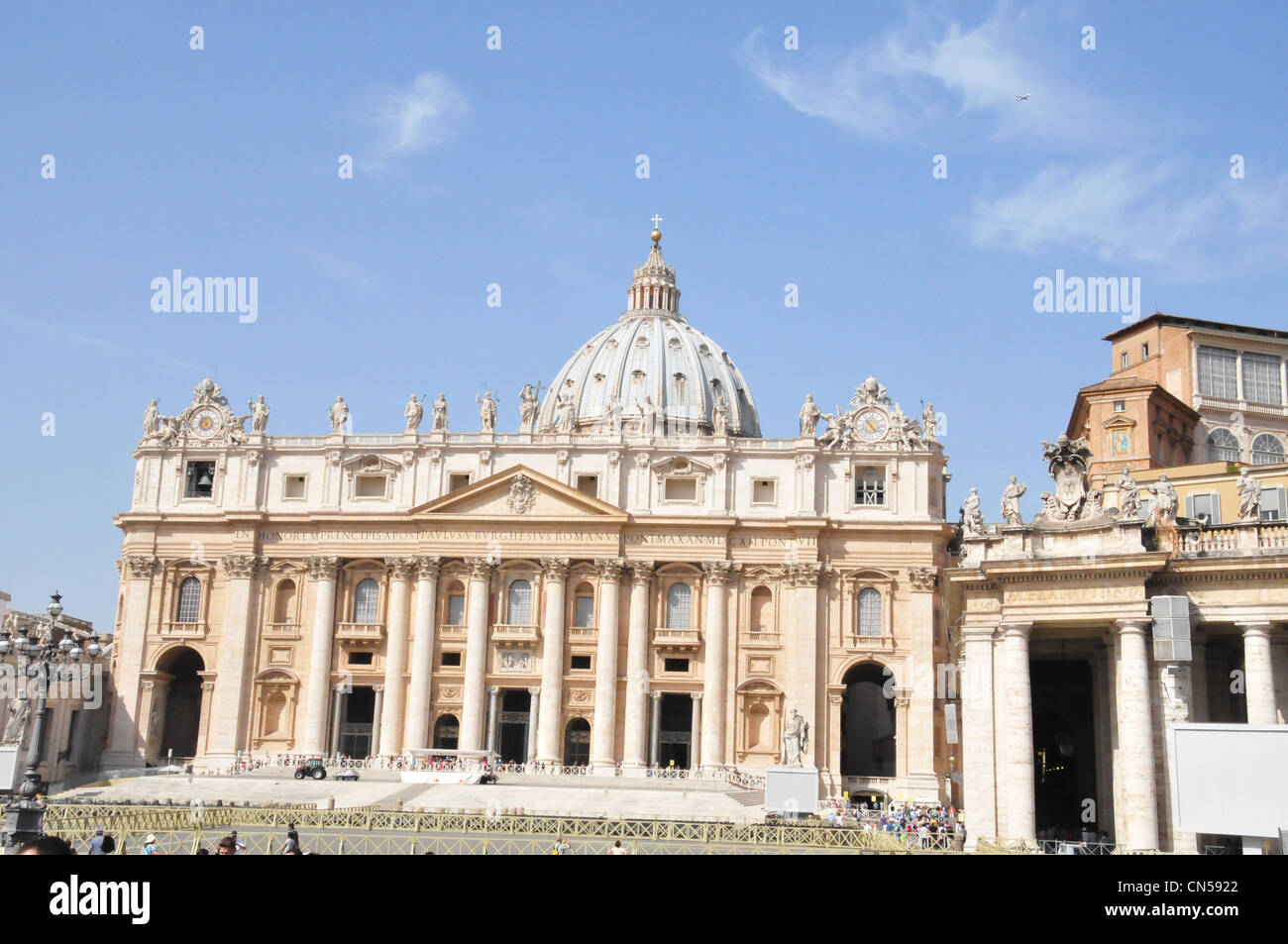 St Peters Basilica in Rome Stock Photo - Alamy