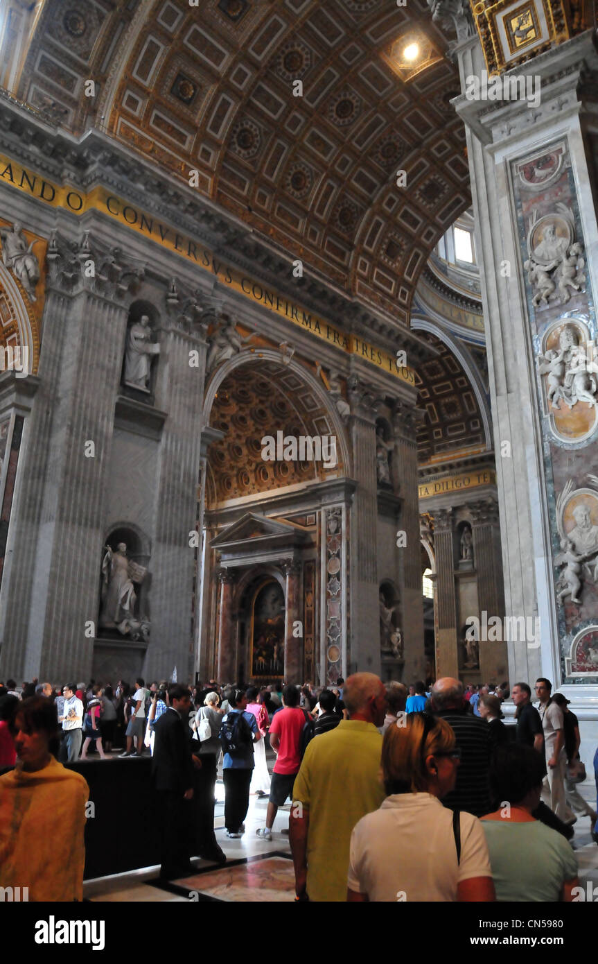 St Peters Basilica in Rome Stock Photo - Alamy