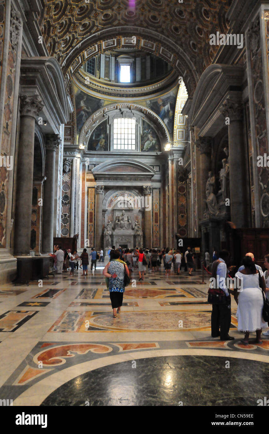 St Peters Basilica in Rome Stock Photo - Alamy