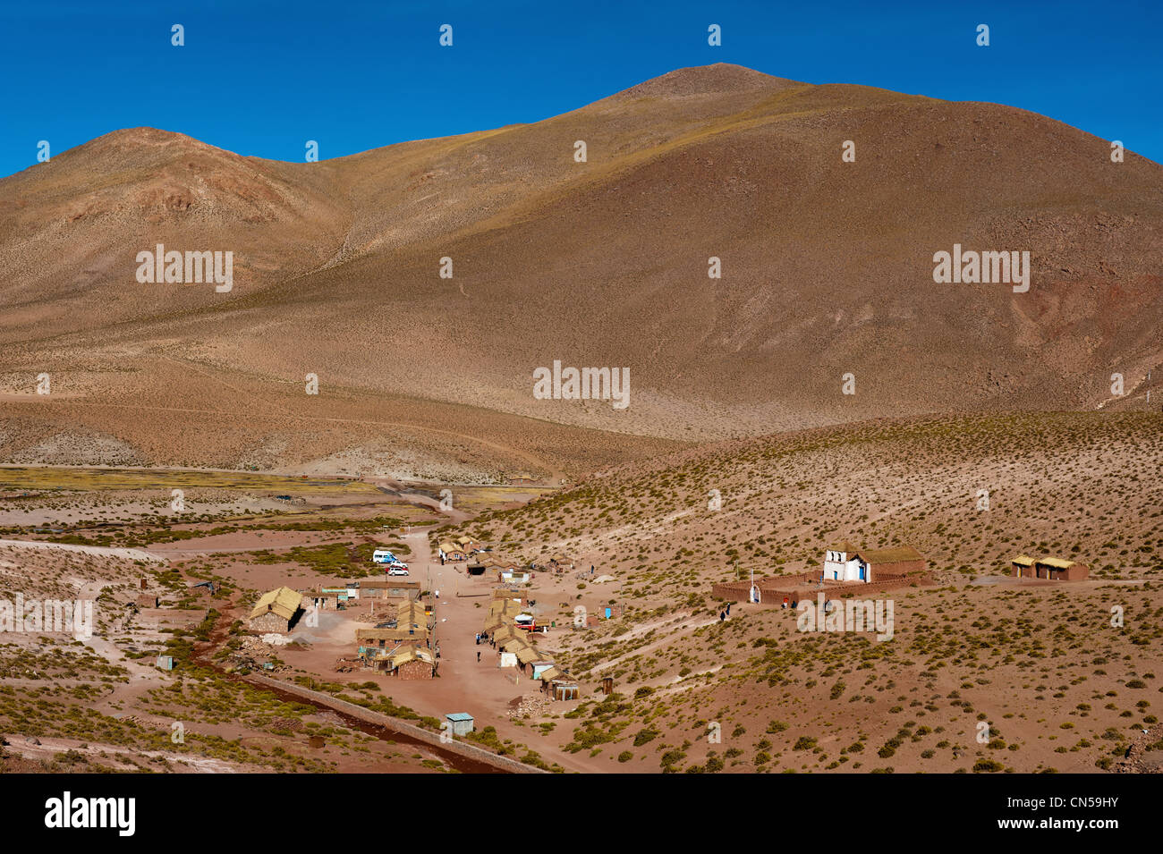 Village machuca atacama desert chile hi-res stock photography and ...