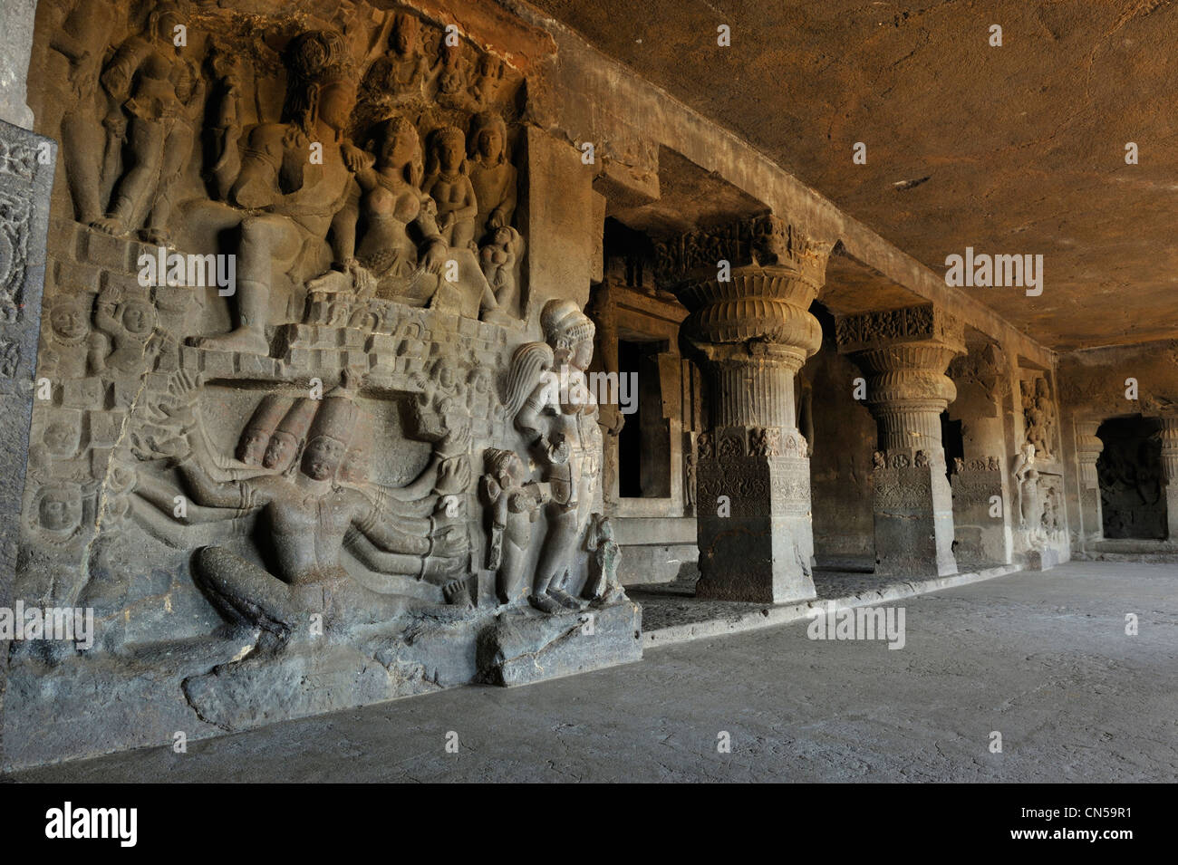 India, Maharastra state, Ellora, caves of Ellora listed as World ...