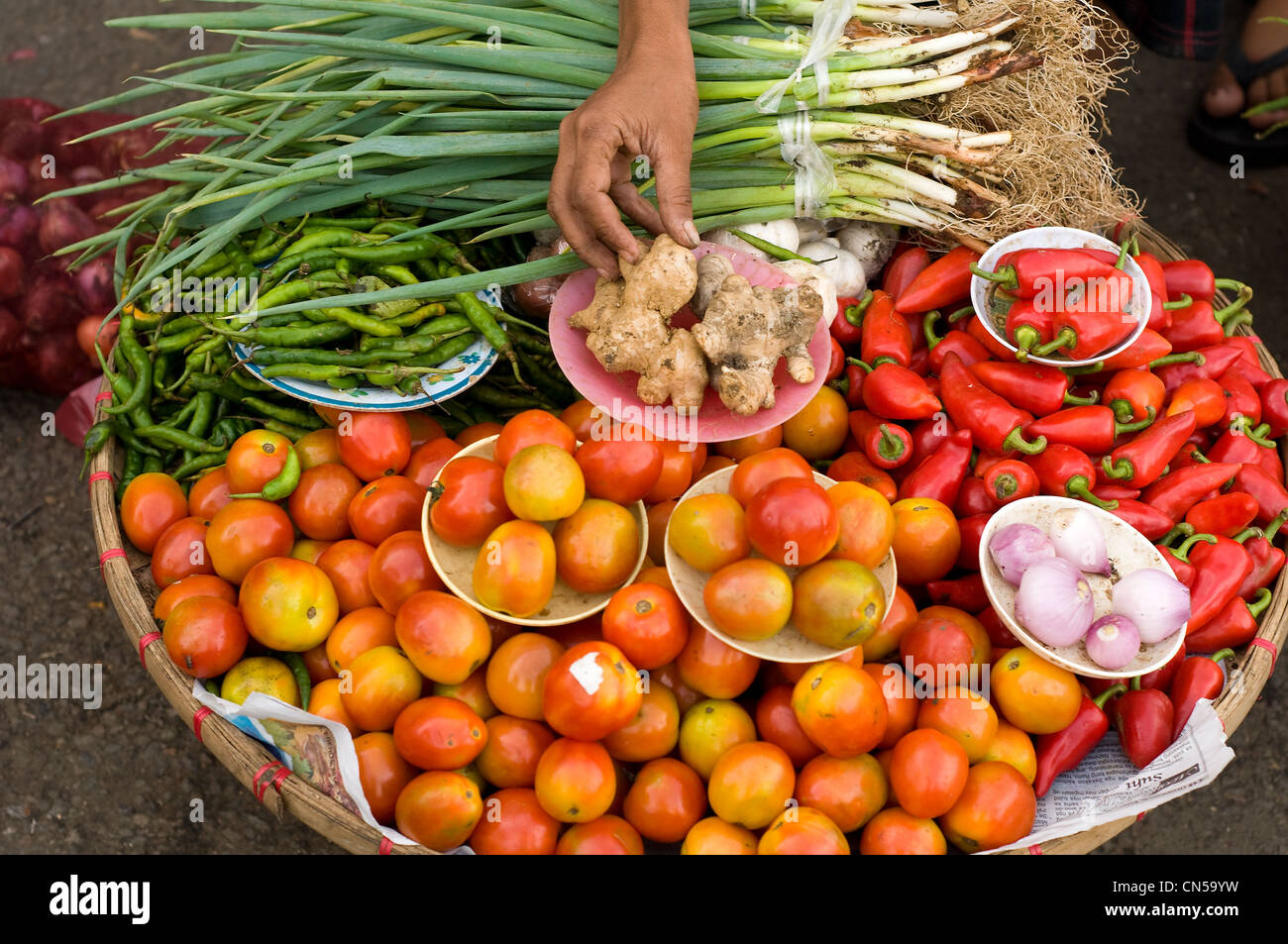 Fruit stall, Carbon Market, downtown cebu city philippines Stock Photo ...