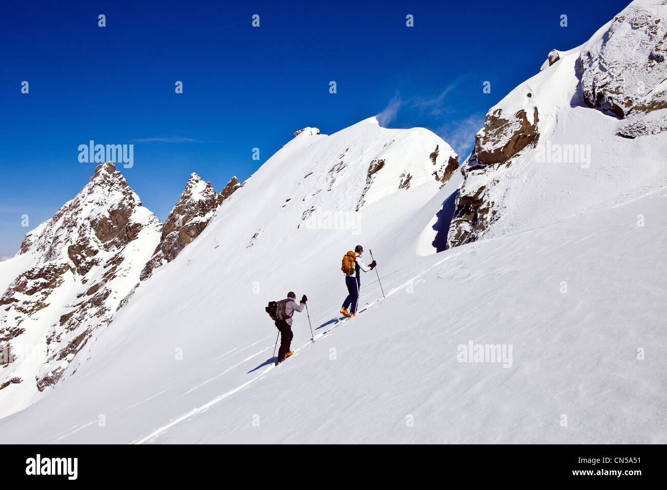 France, Savoie, Massif de La Vanoise, La Tarentaise Valley, 3 Vallees ...